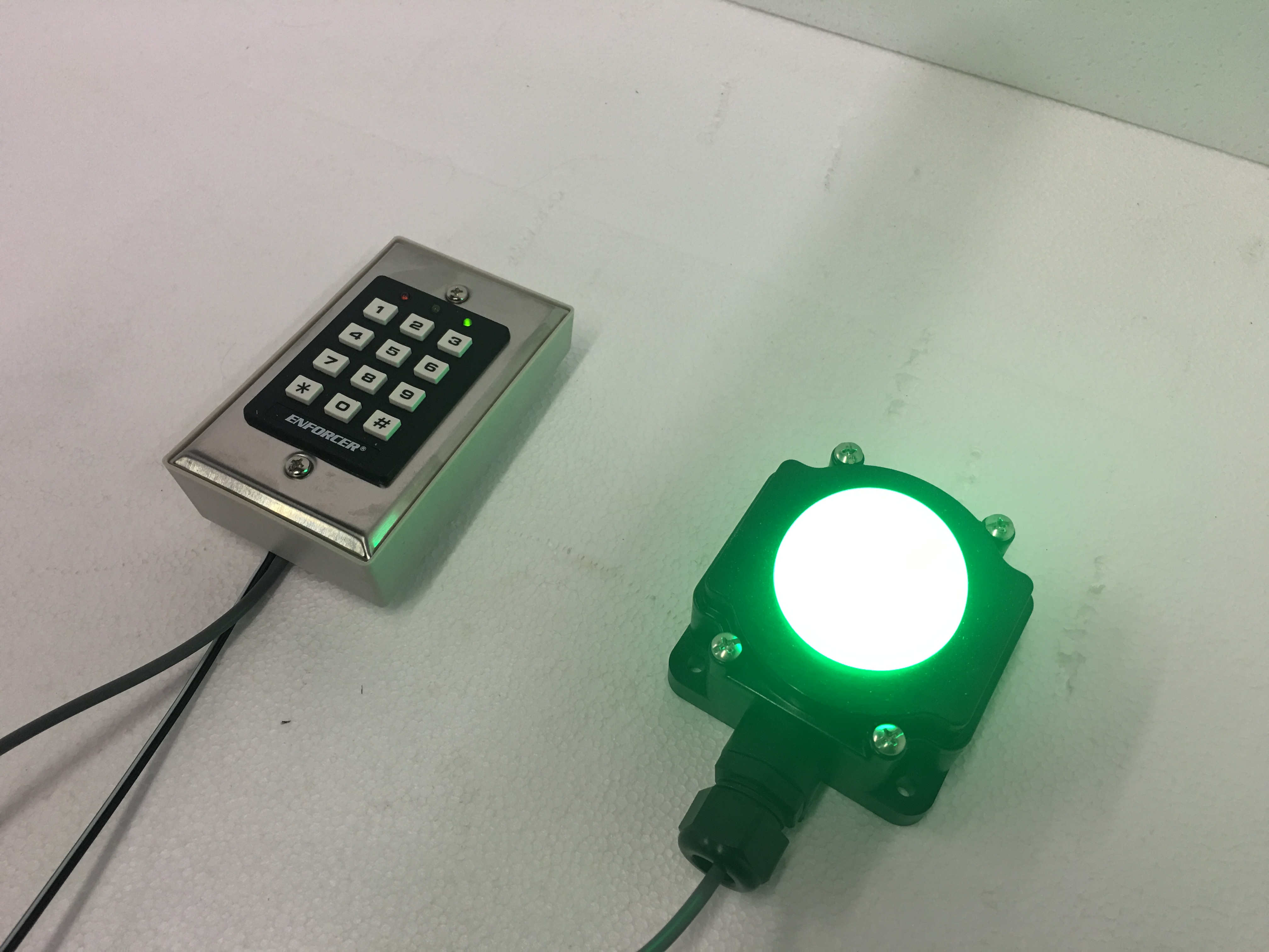 Keypad operated WIN light | Evilusions