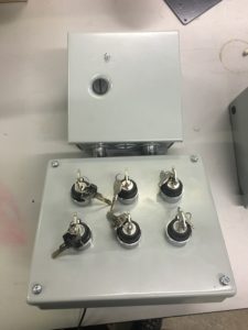 6 Switch Industrial Mag Lock Box | Evilusions